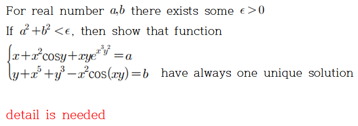 Solved For real number a,b there exists some € >0 If a +b² | Chegg.com