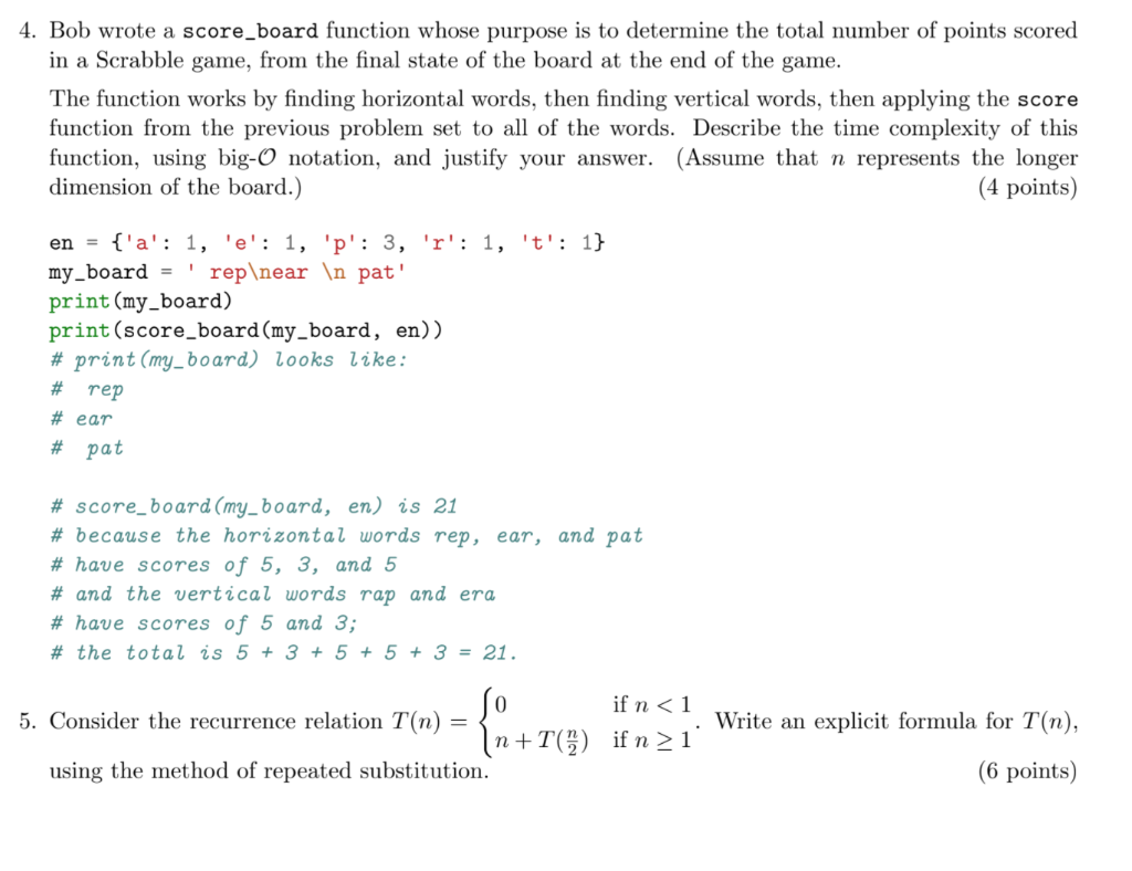 Solved Answer the following questions. Make sure to show all | Chegg.com