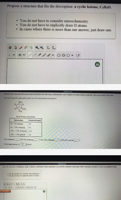 Solved Propose a structure that fits the description: a | Chegg.com