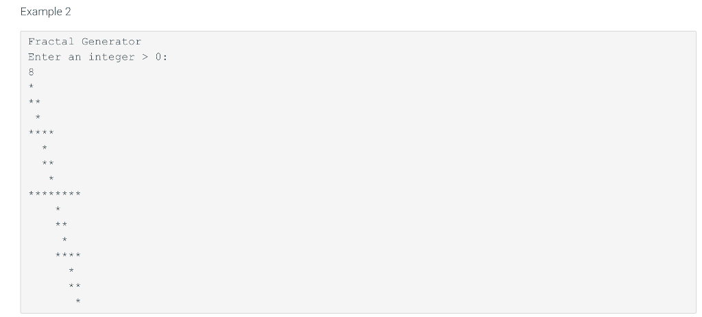 Solved We will draw a recursively defined picture in this | Chegg.com