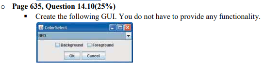 Solved o Page 635, Question 14.10(25%) • Create the | Chegg.com
