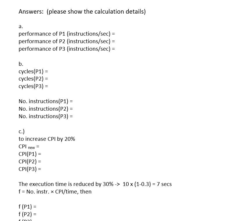Solved (6) (16 points / 1 point each) Consider three | Chegg.com