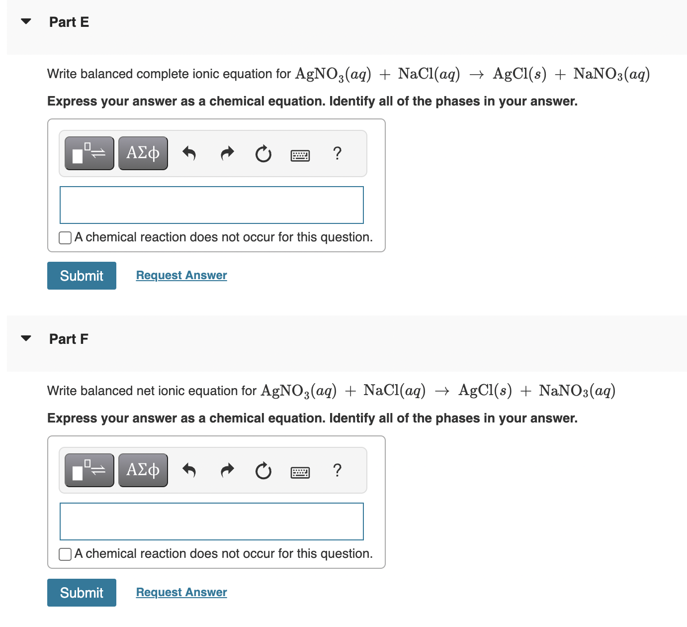 Solved Write balanced complete ionic equation for | Chegg.com