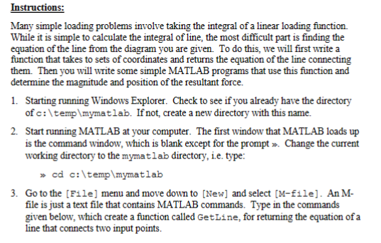 Many simple loading problems involve taking the | Chegg.com