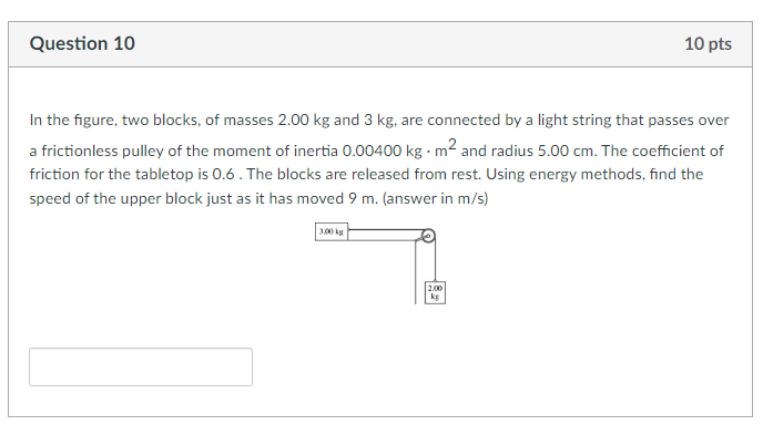 Solved In the figure, two blocks, of masses 2.00 kg and 3 | Chegg.com