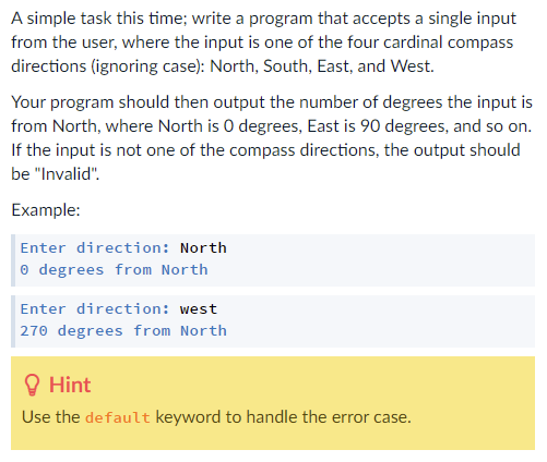 Solved A simple task this time; write a program that accepts | Chegg.com