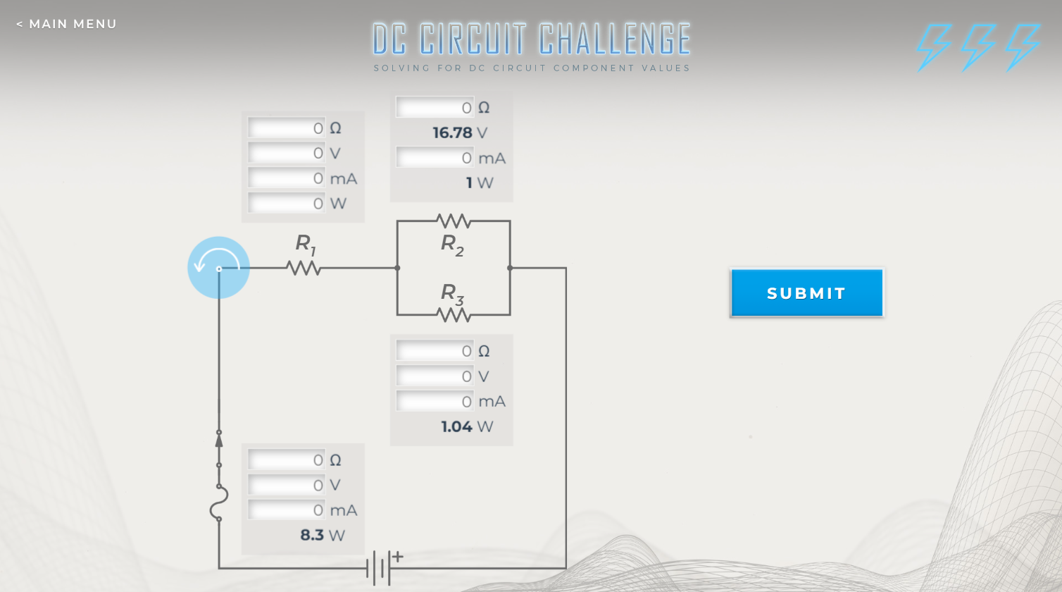 Solved Dc Circuit Challenge Combination Circuitsolving For