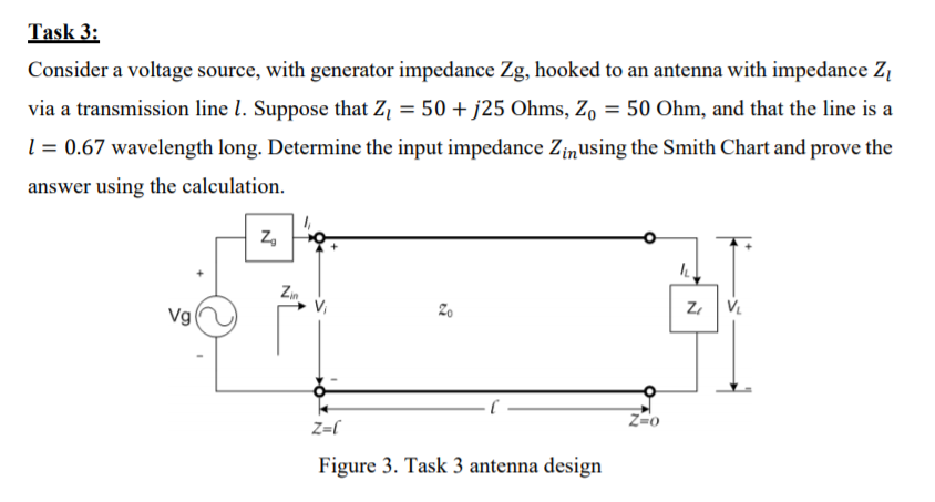 Solved Task 3: Consider a voltage source, with generator | Chegg.com