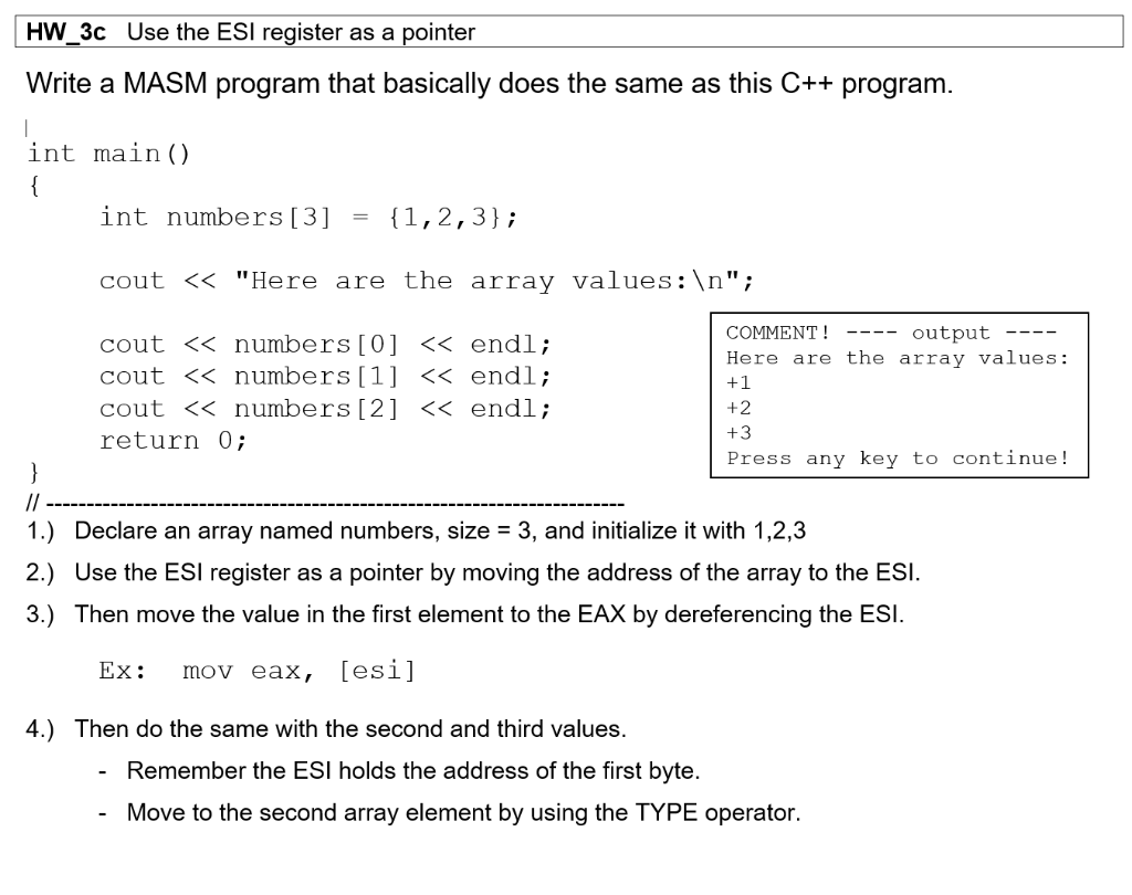Solved HW_3b - Calculate the square of rectangle Write a | Chegg.com