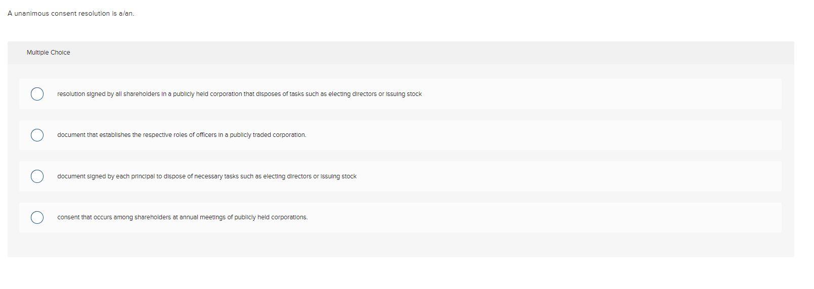 Solved Multiple Choice file a statement of intent with the | Chegg.com