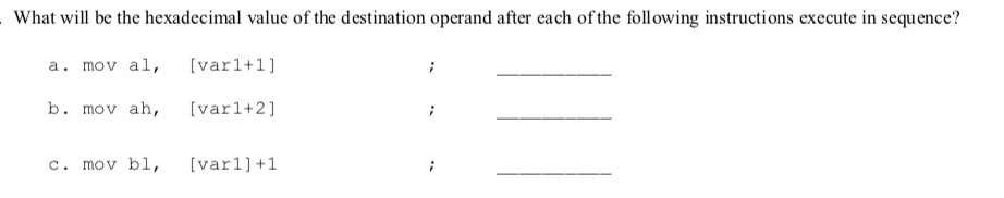 Solved Use the following variable definitions for next three | Chegg.com