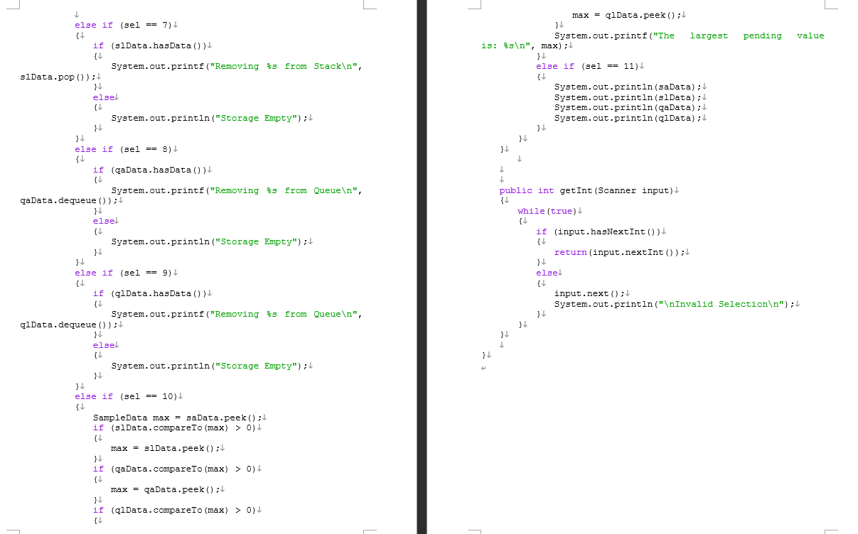 Solved You are provided code that can store a series of | Chegg.com