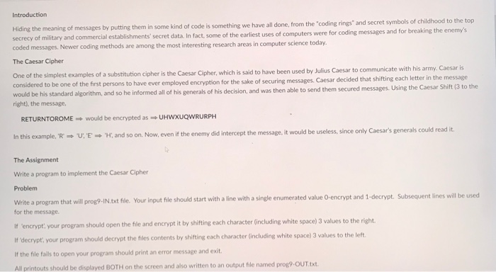 Solved ng the meaning of messages by putting them in some | Chegg.com