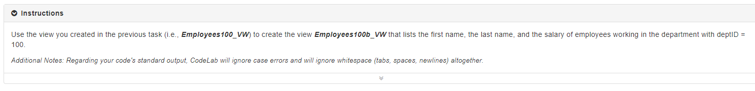 Solved SQL DATA DEFINITION ['employeeID', 'fName', 'lName', | Chegg.com