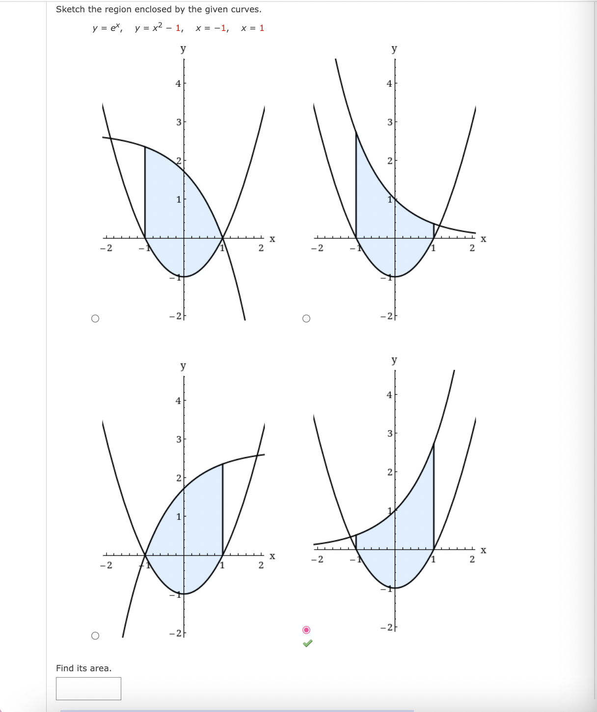 Solved Sketch the region enclosed by the given | Chegg.com