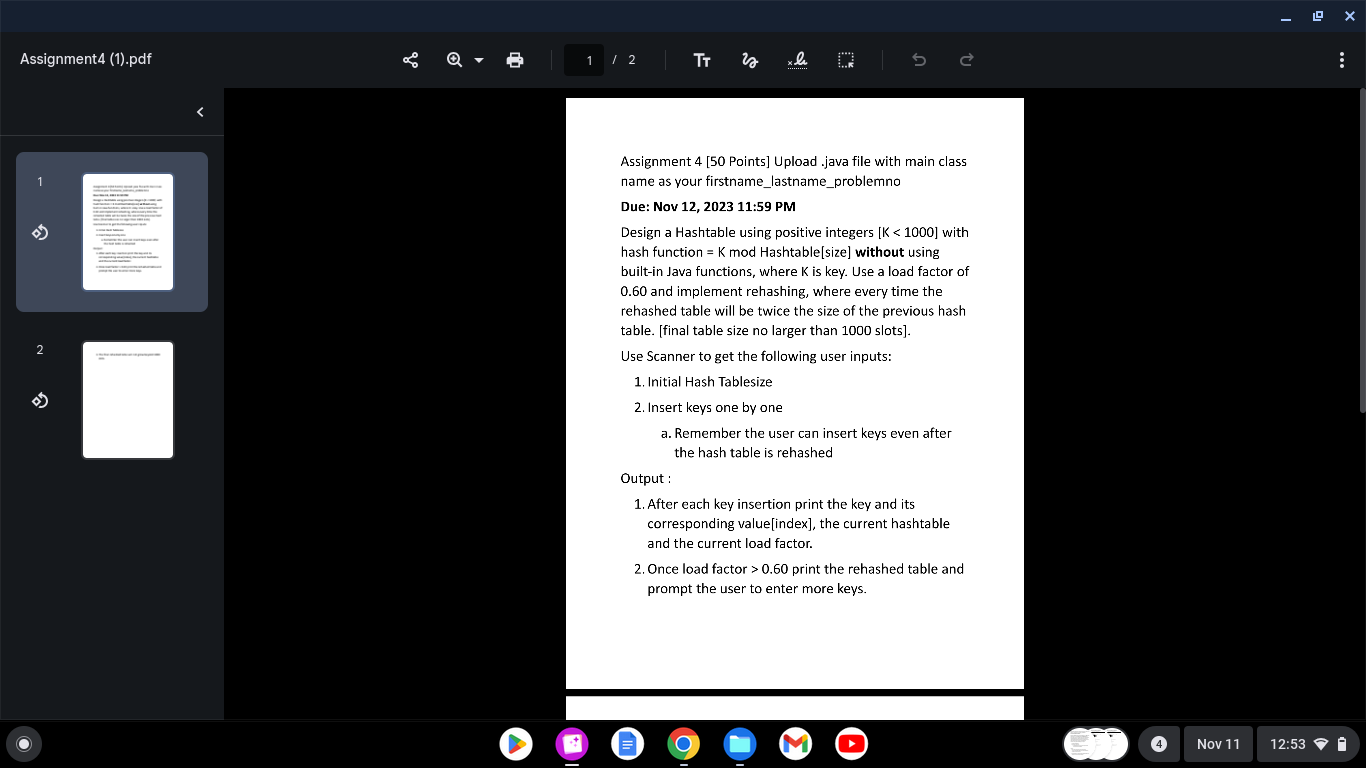 Solved Assignment 4 [50 Points] Upload .java file with main | Chegg.com
