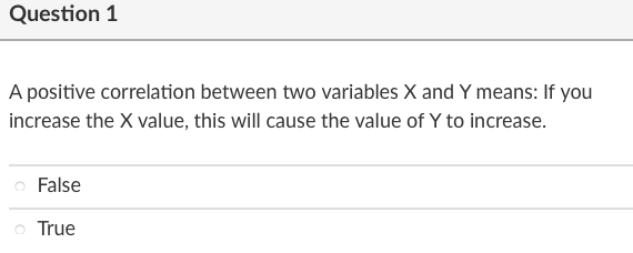 Solved A positive correlation between two variables X and Y | Chegg.com