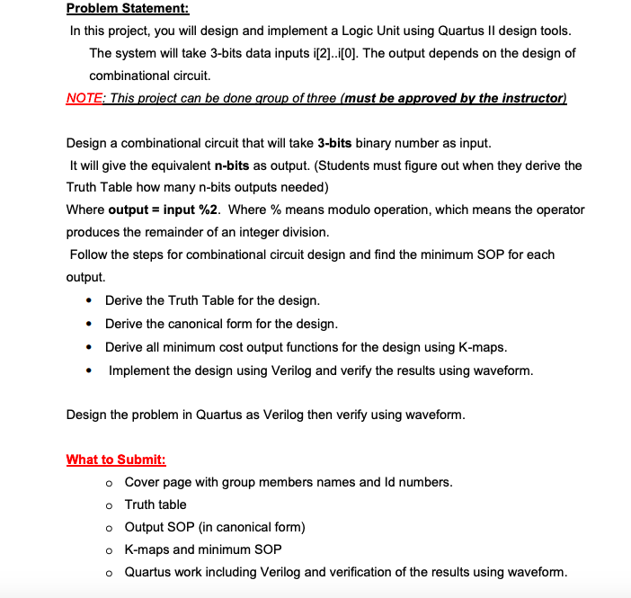 Solved I Need Verilog Code Truth Table K Map Digital 6773