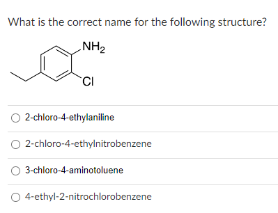 Solved What is the correct name for the following structure? | Chegg.com