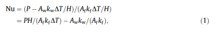 Solved 1. Explain Nusselt number. From the definition of | Chegg.com