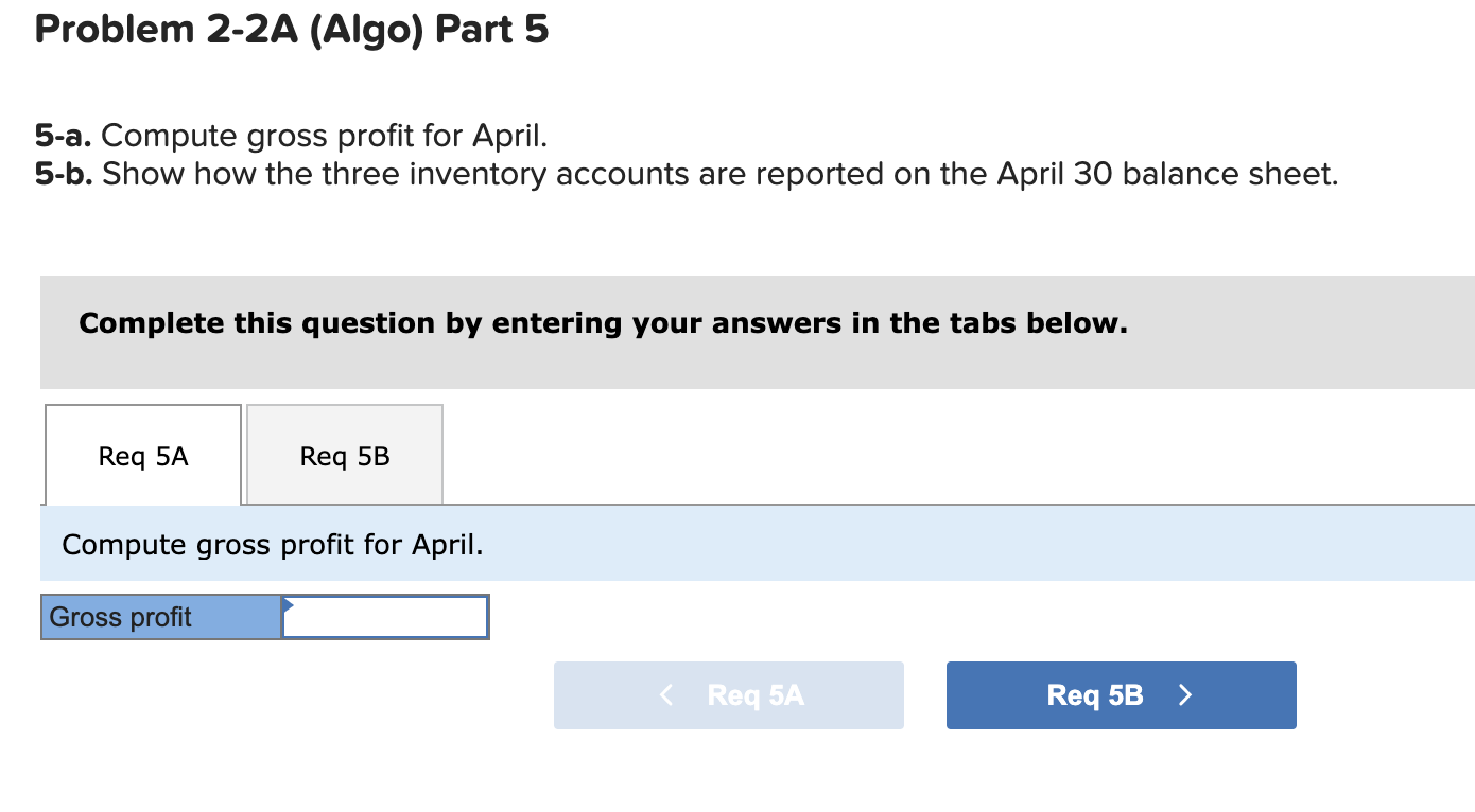 Solved Problem 2-2A (Algo) Computing and recording job | Chegg.com
