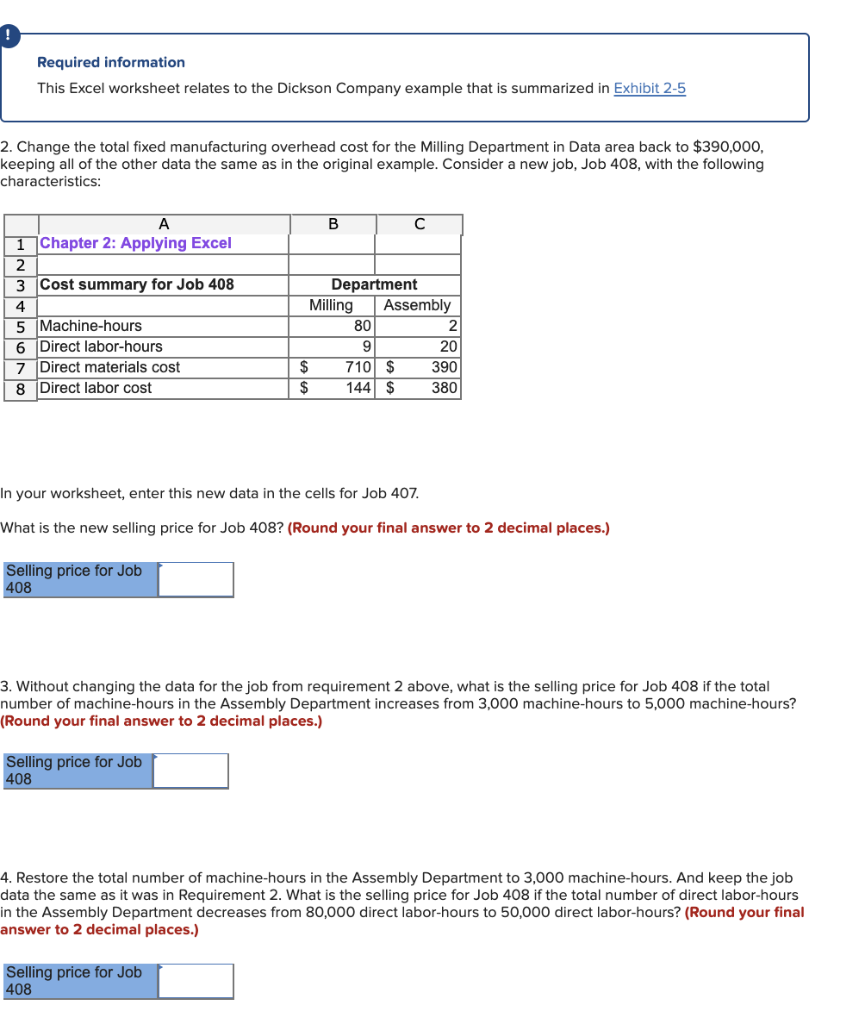 The Chapter 2 Form worksheet is be used to create | Chegg.com