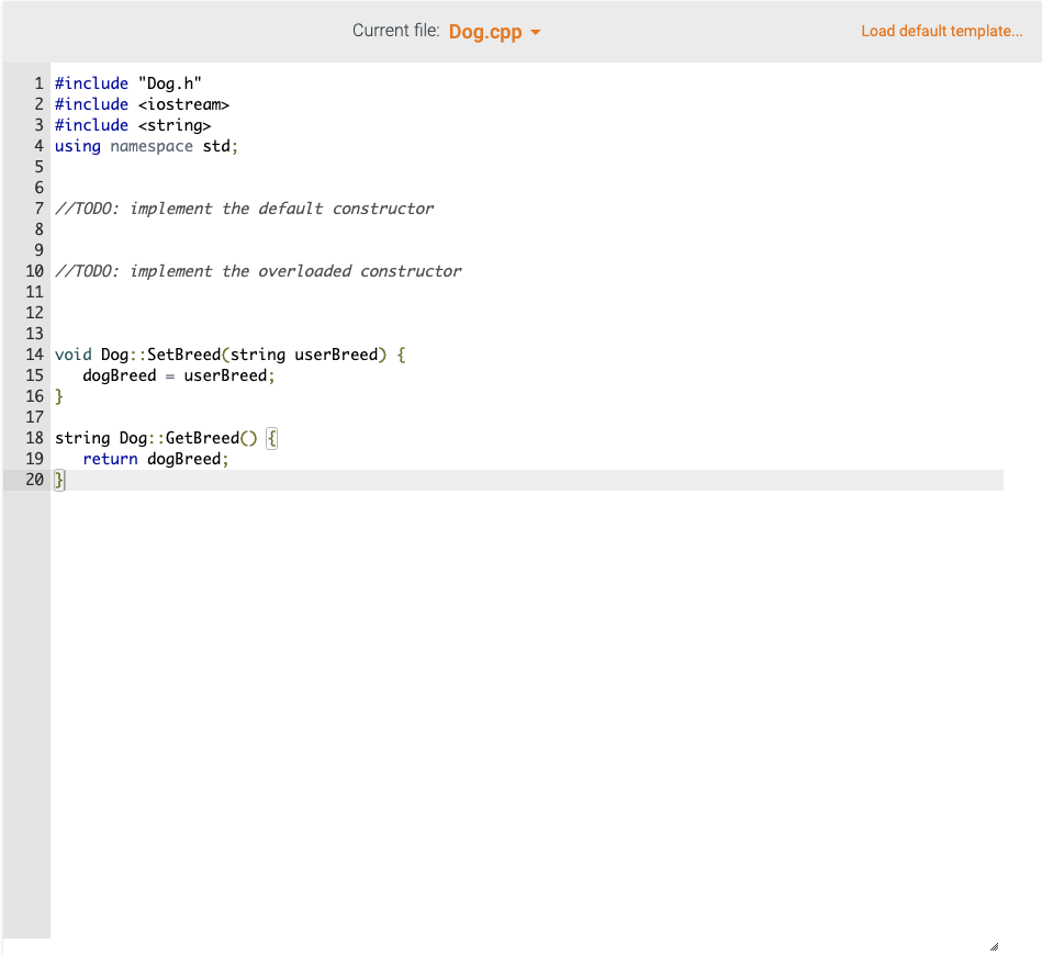 Solved 11.16 LAB: Pet information (derived classes and | Chegg.com