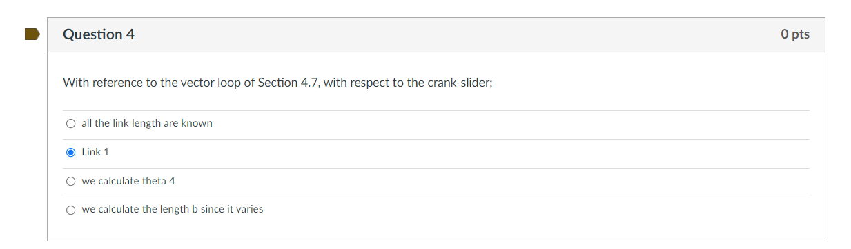 Solved Question 2 O Pts With Reference To The Vector Loop Of 