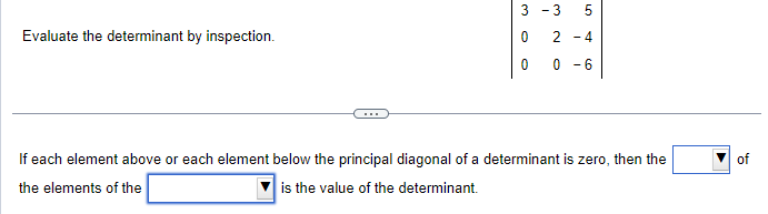 Solved Evaluate the determinant by | Chegg.com