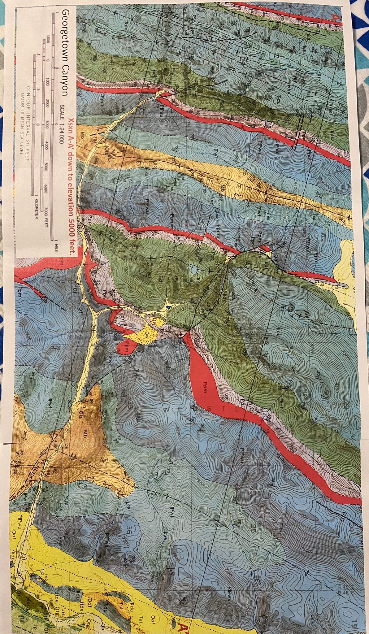 The procedure for making a cross-section: 1. Draw the | Chegg.com