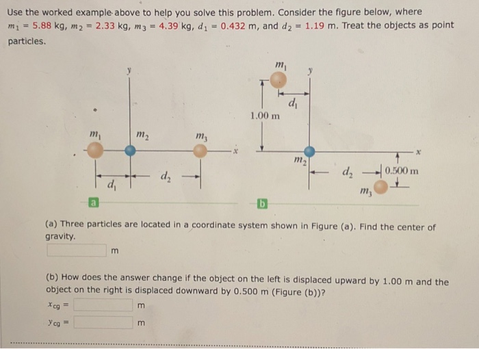 Solved consider the figure below, where m1= 5.88 kg, m2= | Chegg.com