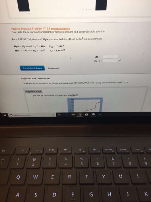 Solved Tutored Practice Problem 17.3.5 CN Calculate the pH | Chegg.com