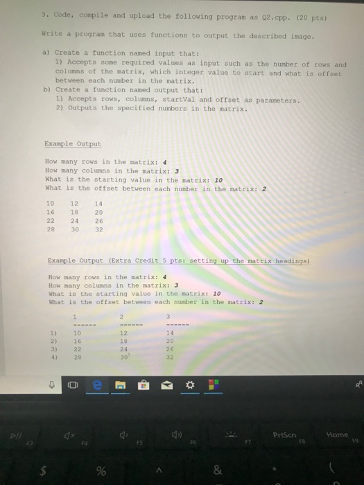 Solved 3. Code, compile and upload the following program as | Chegg.com