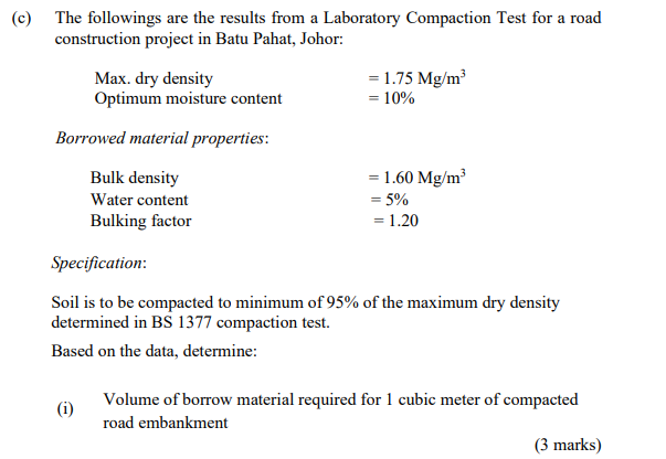 Solved The followings are the results from a Laboratory | Chegg.com
