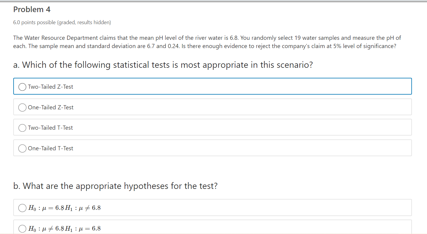 Solved Problem 4 6.0 points possible (graded, results | Chegg.com