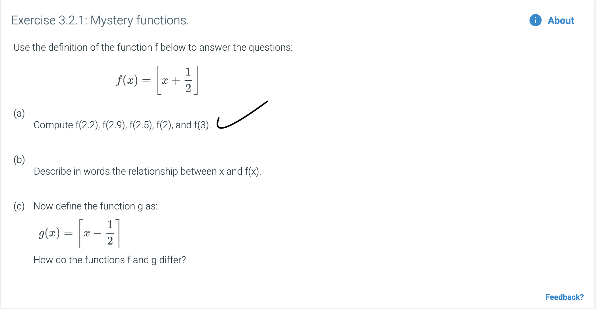 Solved Note: Answer only the ones that have a check mark | Chegg.com