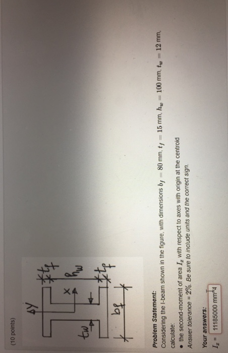 Solved (10 points) tw bf Problem Statement Considering the | Chegg.com