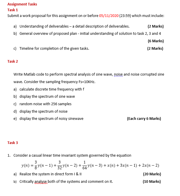 Assignment Tasks Task 1 Submit a work proposal for | Chegg.com Assignment Tasks Task 1 Submit a work proposal for | Chegg.com