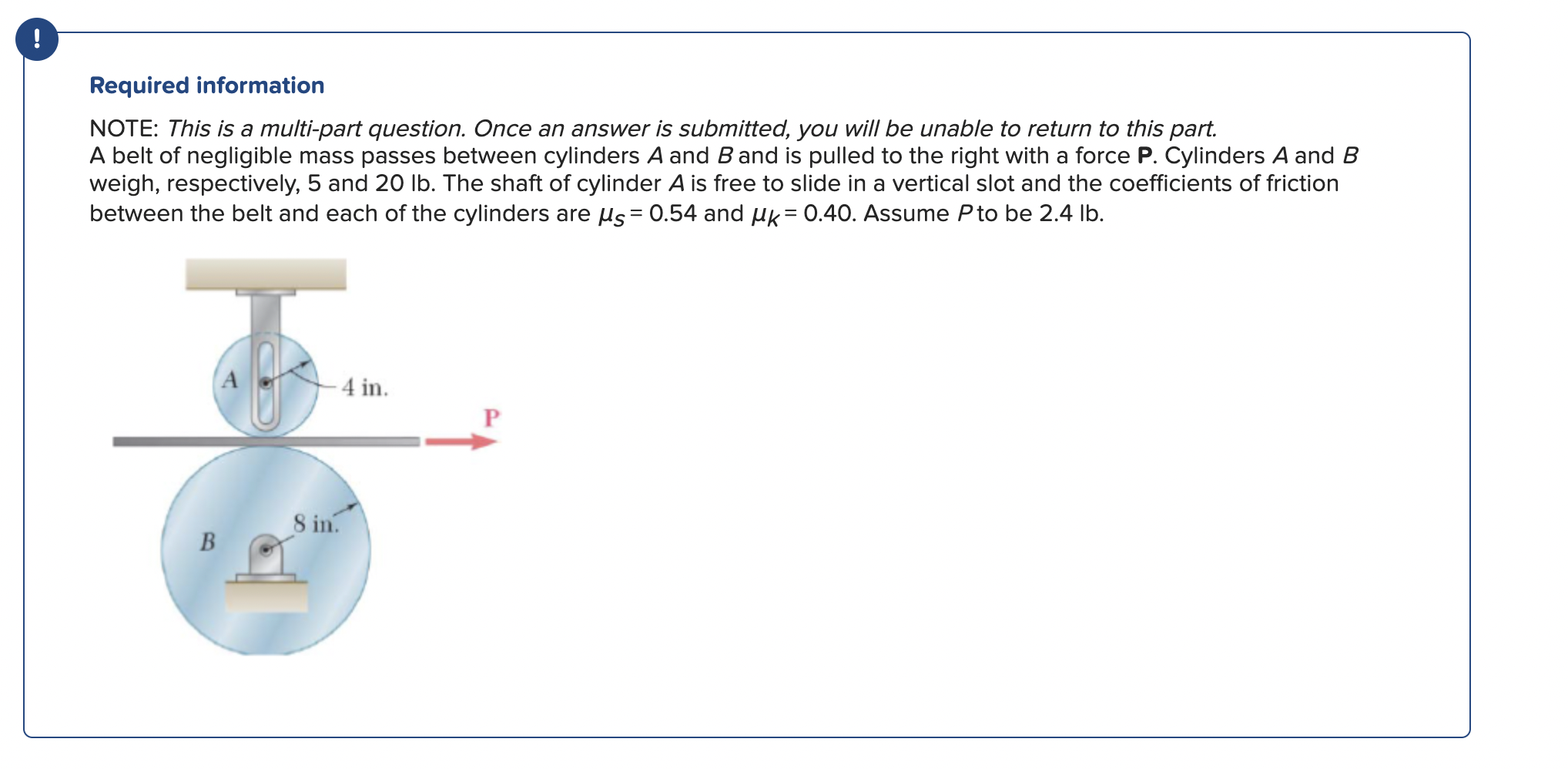 Solved Find the angular acceleration of cylinder A and | Chegg.com