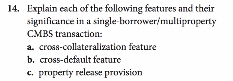 Explain each of the following features and their | Chegg.com