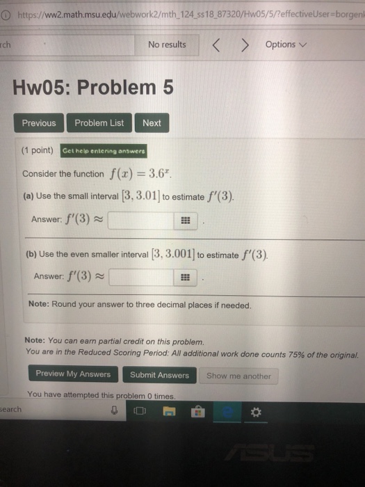 Solved ⓘ https://ww2.math.msu.edu/webwork2/mth-124 | Chegg.com