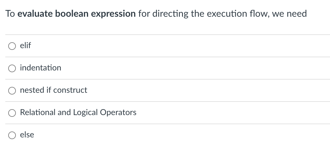 Solved To evaluate boolean expression for directing the | Chegg.com