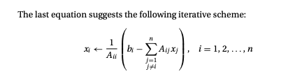 use the Gauss-Seidel iterative method with | Chegg.com