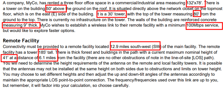 A company, MyCo, has rented a three floor office | Chegg.com
