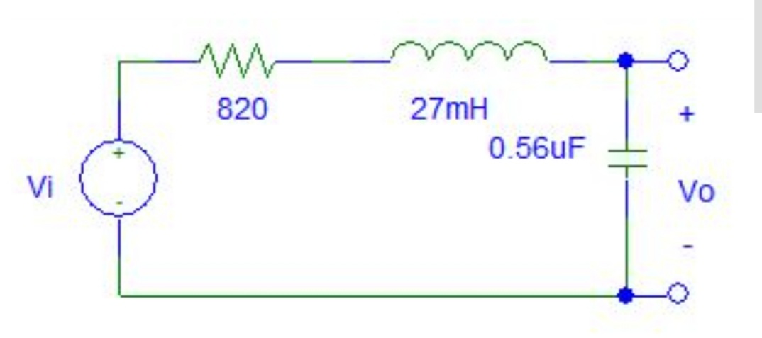 1. ﻿Determine \alpha and \omega 0 for the series RLC | Chegg.com