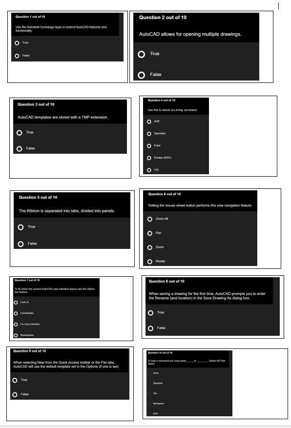 Solved Autodesk AutoCAD 2D Drafting, Introduction AutoCAD | Chegg.com
