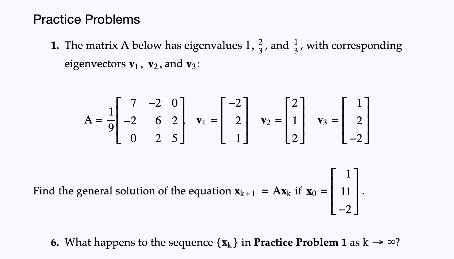 Solved What more information do you | Chegg.com