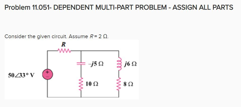 Solved Problem 11051 Dependent Multi Part Problem Assign 2982