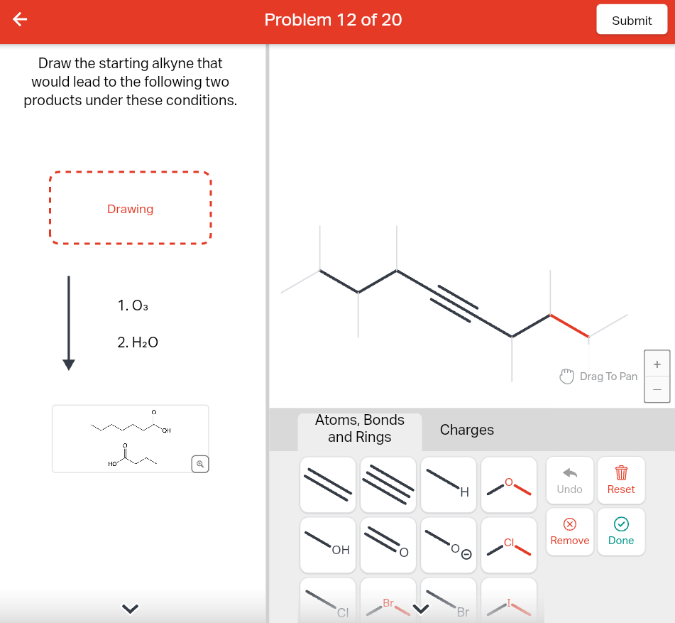 Solved Draw the starting alkyne that would lead to the | Chegg.com Solved Draw the starting alkyne that would lead to the | Chegg.com