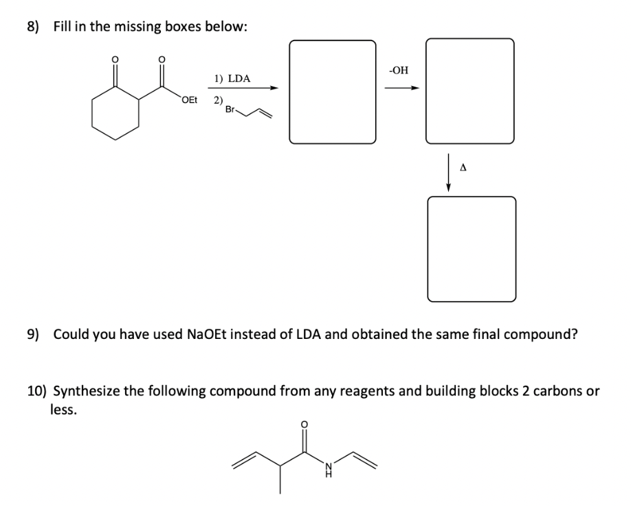 Solved 1) Provide the R/S and D/L designation for the | Chegg.com